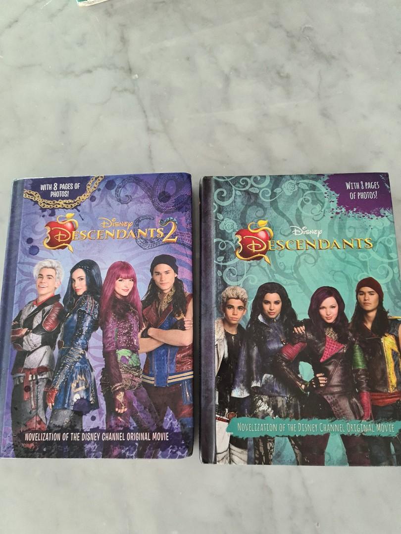 (2 pcs) Disney - Descendants & Descendants 2, Buku & Alat Tulis, Buku ...