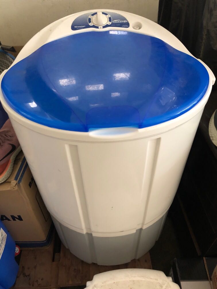 2-year old SHARP washing machine, TV & Home Appliances, Washing ...