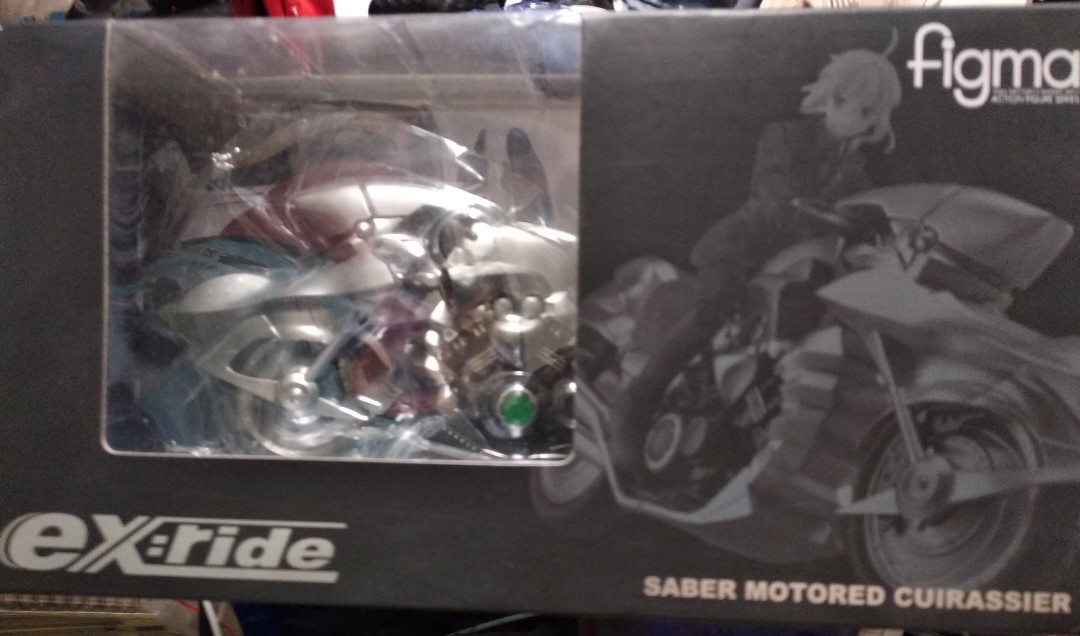 已開盒 欠揸車手一對 Max Factory Figma Fate/Zero Saber Zero ex:ride Spride.05 ...