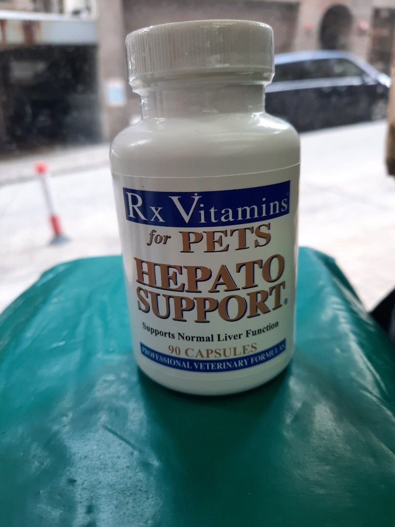長期現貨 美國 rx vitamins hepato support for pets 90粒 （等同 台灣寵得寶肝保 vetdicate ...