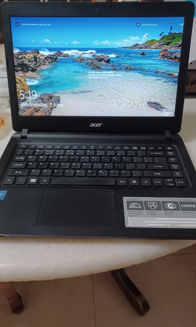 Acer Aspire ES 14 - 14 inch laptop, Computers & Tech, Laptops ...