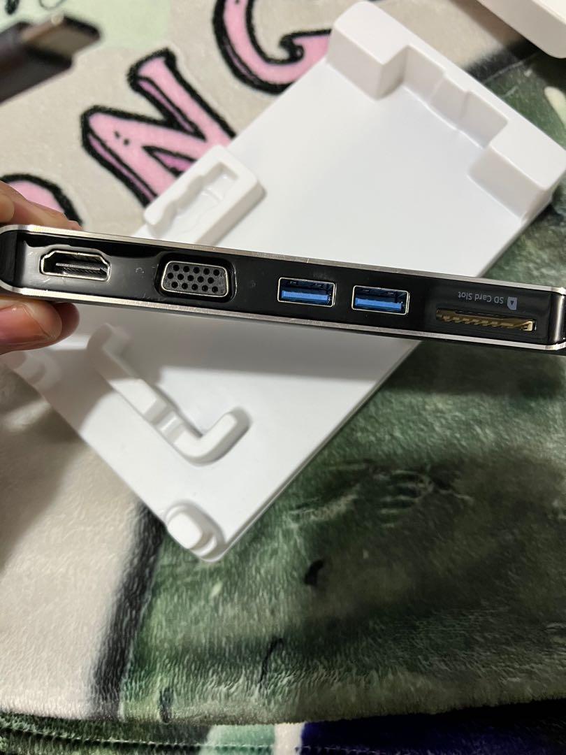 ADAM usb-C hub 5 in 1 adapter, Mobile Phones & Gadgets, Mobile & Gadget ...
