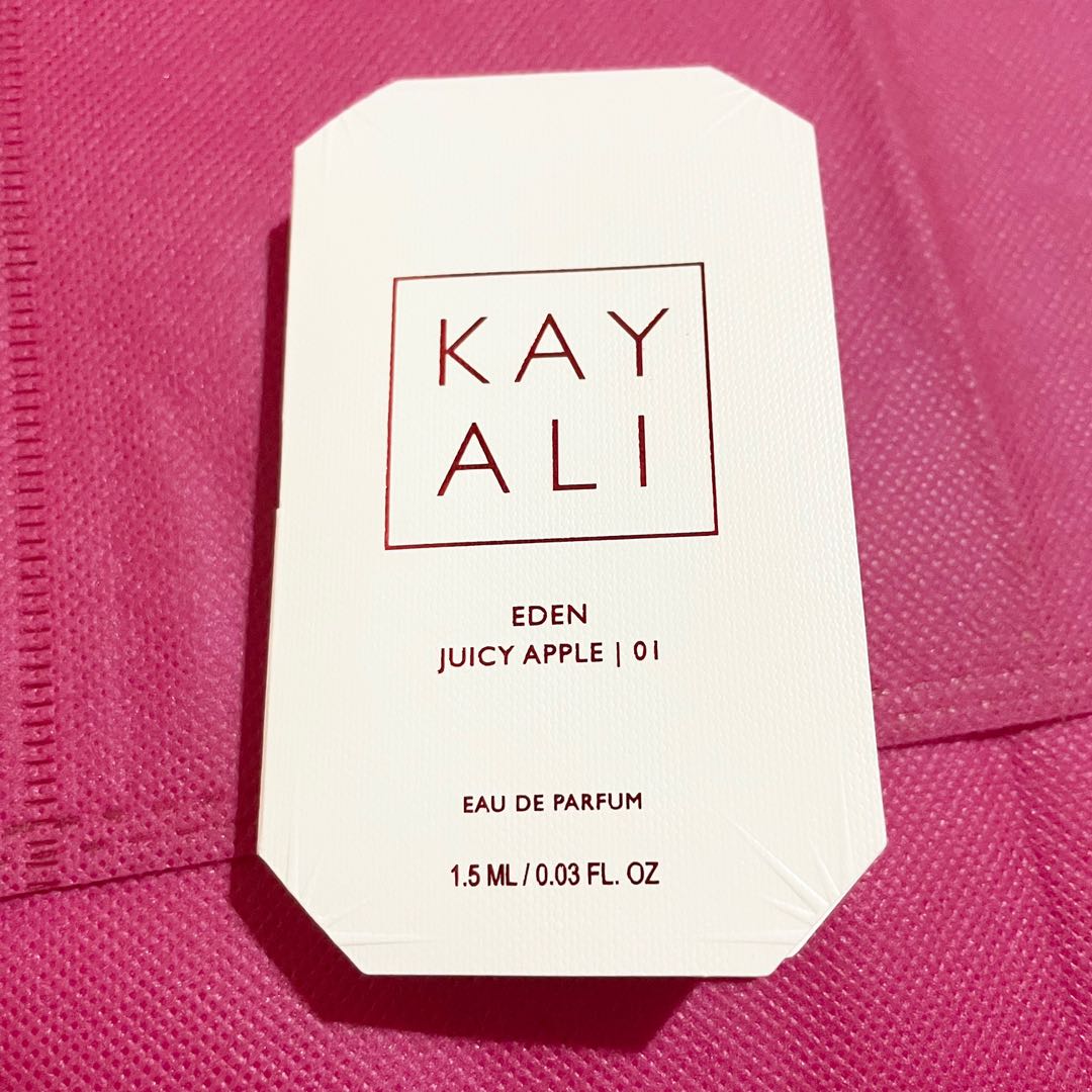 AUTHENTIC Kayali Eden juicy apple 01 eau de parfum perfume vial, Beauty ...