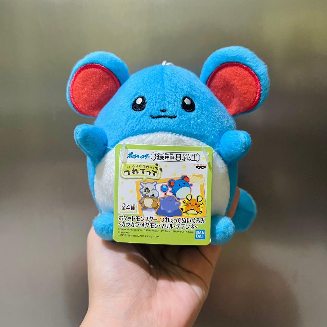 Banpresto Pokemon Marill Mini Plush H:4.5 inches - Php 200, Hobbies ...