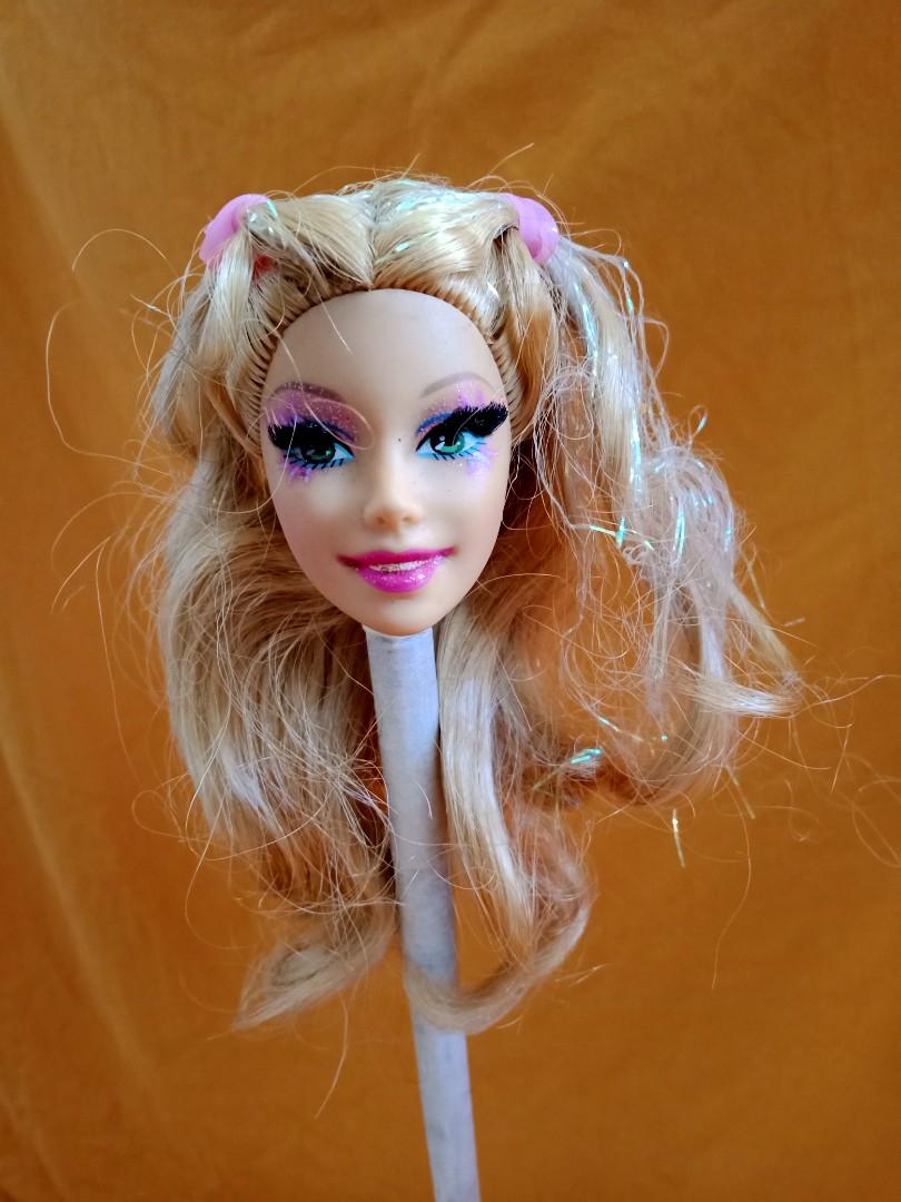 Barbie doll movie head, Hobbies & Toys, Toys & Games on Carousell