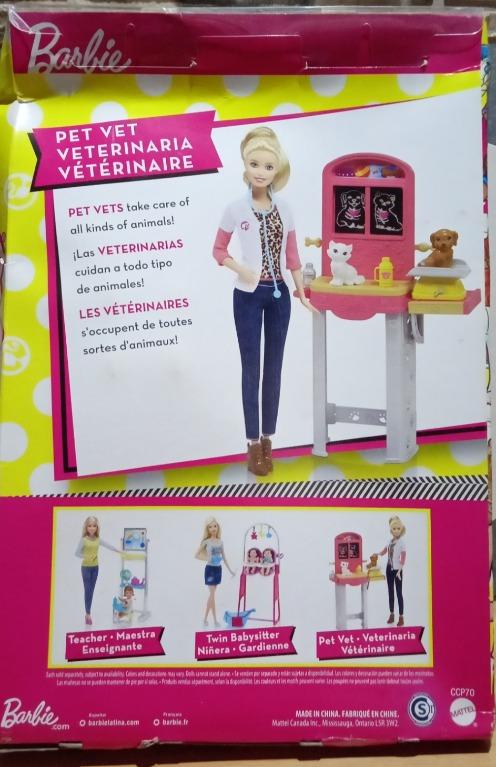 BARBIE PET VET SET Mattel - Unused, Hobbies & Toys, Toys & Games on ...