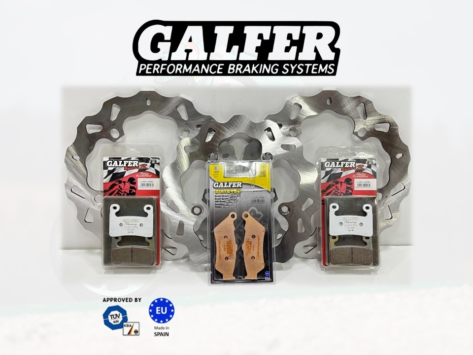 BMW R1250GS / GSA '19- GALFER BRAKES COMPLETE BRAKE SET, Motorcycles ...
