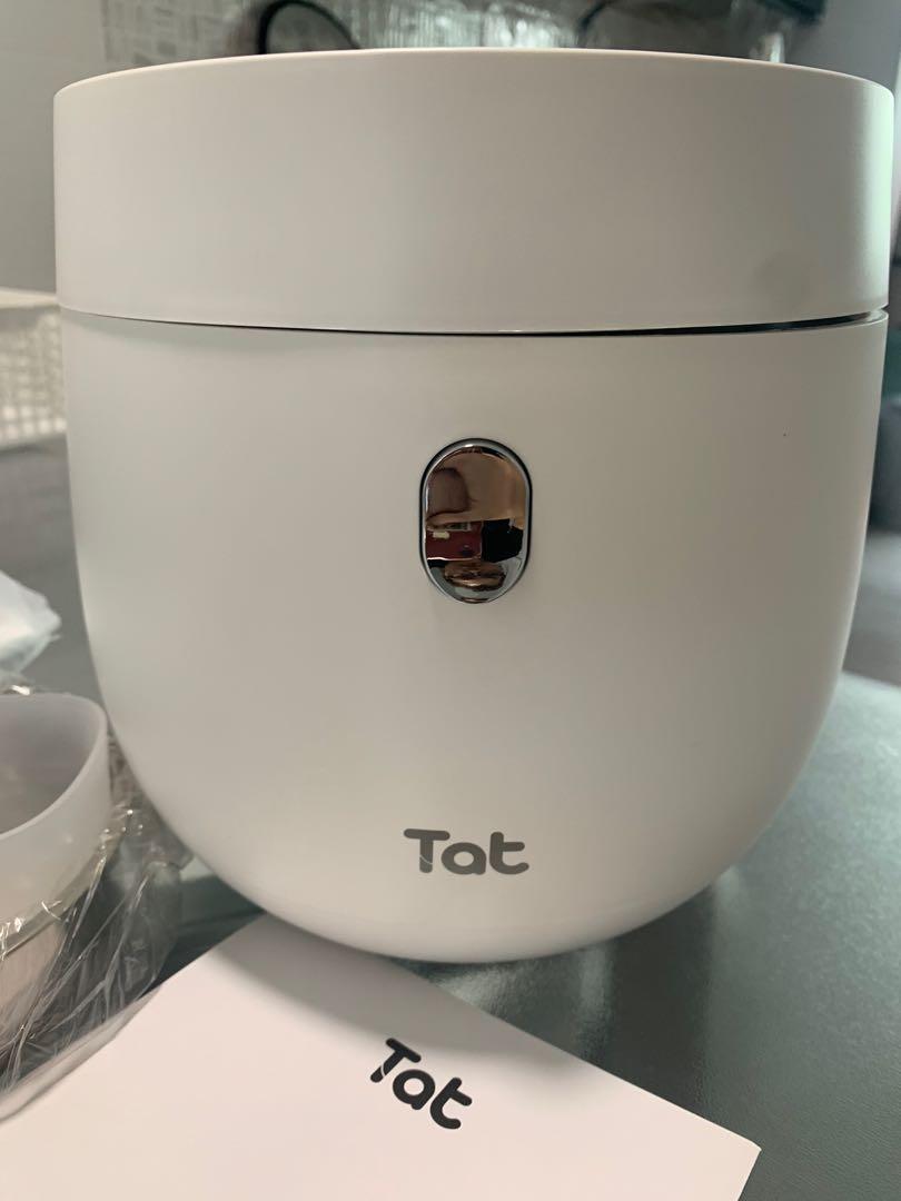 BRAND NEW!!! Tat White color rice cooker 1l, TV & Home Appliances ...
