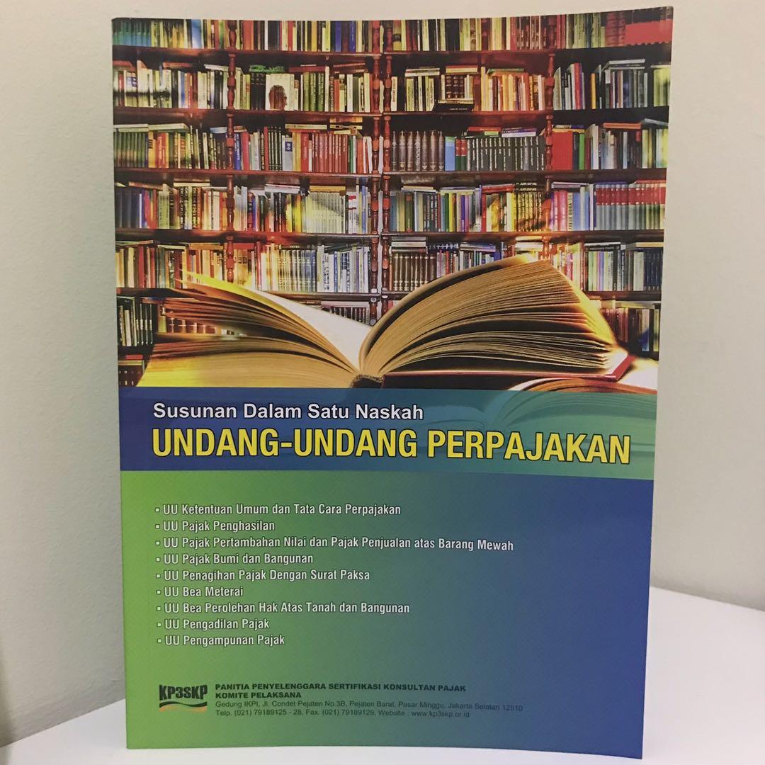 Buku "Undang Undang Perpajakan", Buku & Alat Tulis, Buku di Carousell
