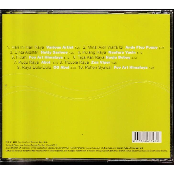 CD RAYA - FITRAH - 10 LAGU LAGU RAYA TERBARU 2003 ( ORIGINAL DJ SAMPLER ...