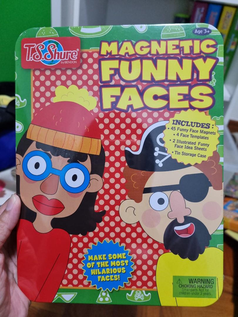 Children magnetic funny faces activity, Hobbies & Toys, Toys & Games on ...