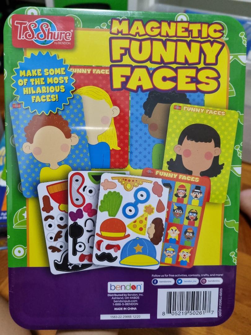 Children magnetic funny faces activity, Hobbies & Toys, Toys & Games on ...