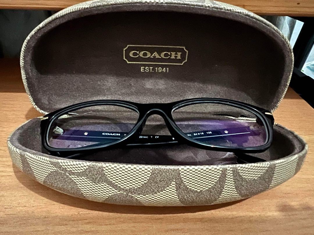 Coach glass frame, Women's Fashion, Watches & Accessories, Sunglasses ...
