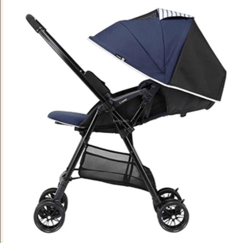 Combi Navy One Hand Fold Stroller, Babies & Kids, Going Out, Strollers ...