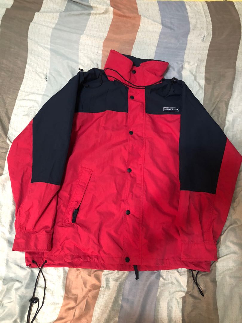 Converse Rain Jacket, Men's Fashion, Coats, Jackets and Outerwear on ...