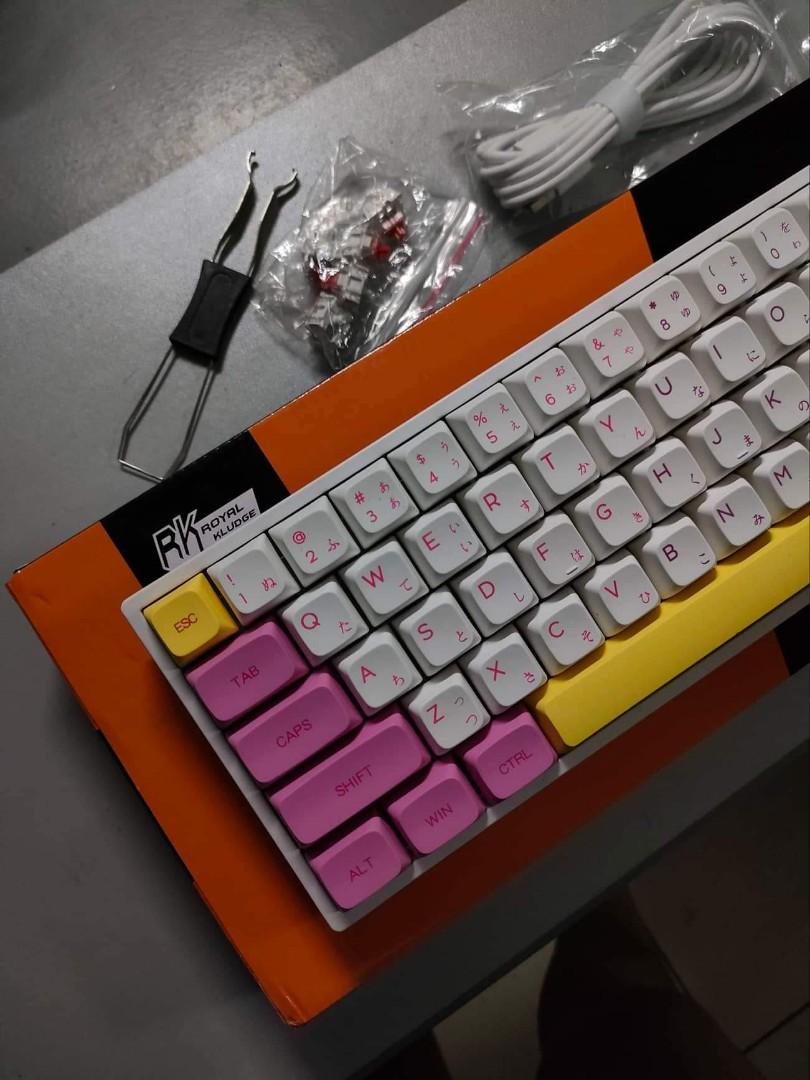 Modded RK68 Plus Mechanical Keyboard, Computers & Tech, Parts ...