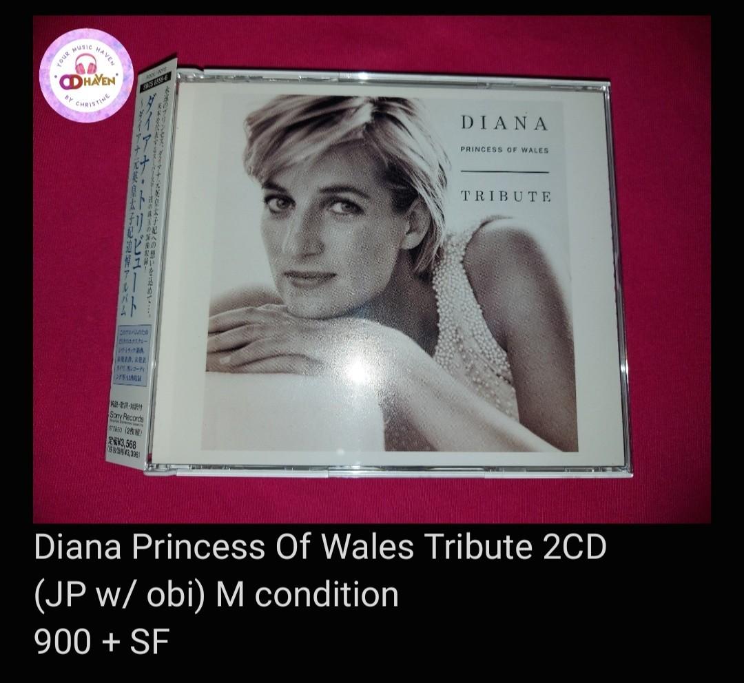 Diana Princess Of Wales Tribute 2CD (unsealed), Hobbies & Toys, Music ...