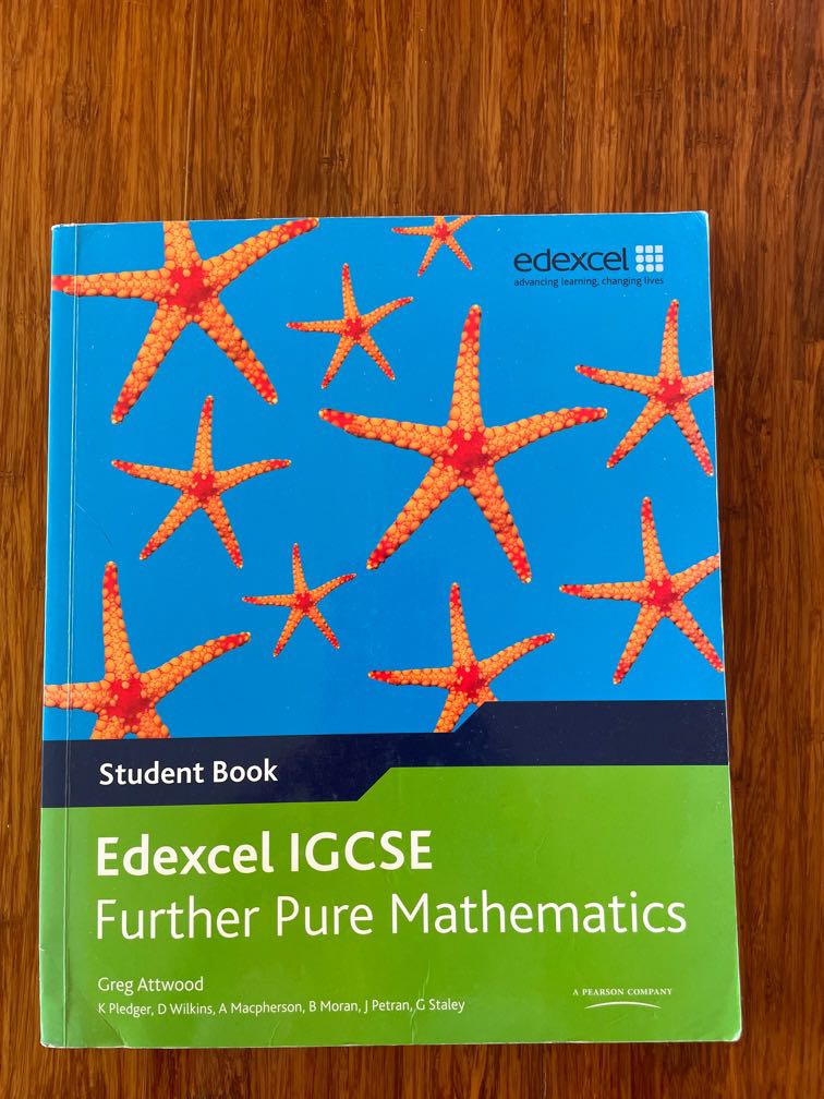 Edexcel IGCSE Further Pure Math, 其他, 其他 - Carousell