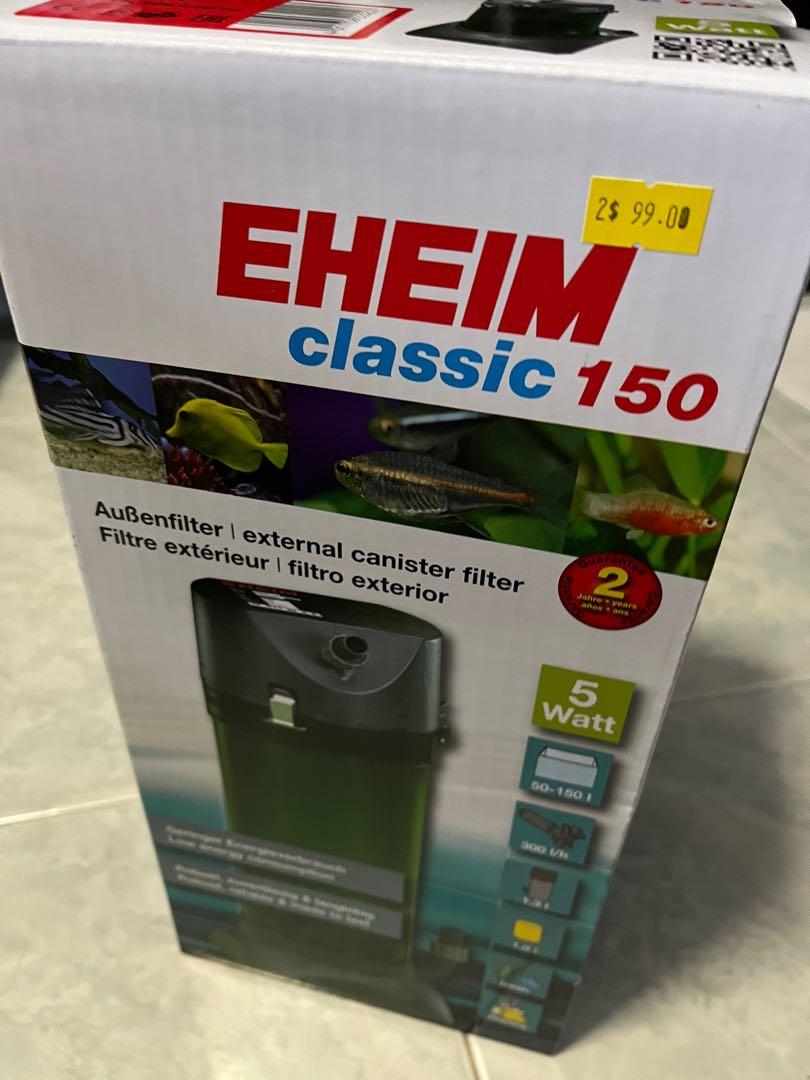 Eheim 150 fish tank filter, Pet Supplies, Homes & Other Pet Accessories ...