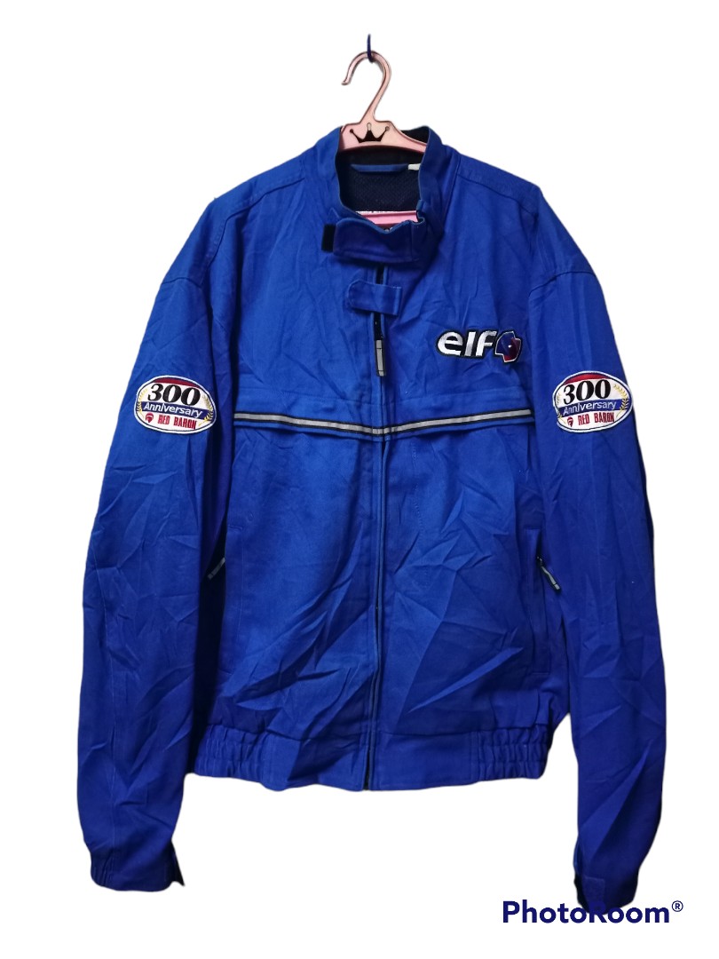 ELF VINTAGE RACING JACKET, Men's Fashion, Coats, Jackets and Outerwear ...