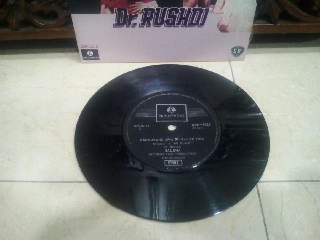 Ep...Vinyl...Dr Rushdi Filem P. Ramlee, Hobbies & Toys, Music & Media ...