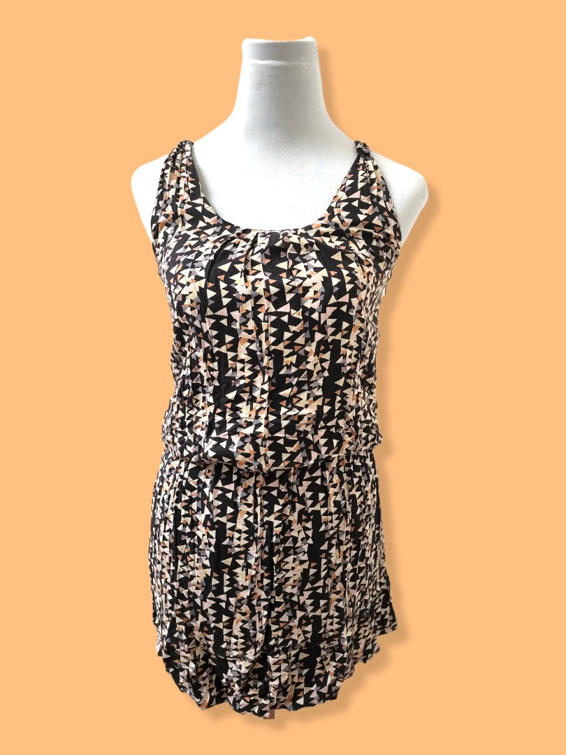 Espada Cross Back Mini Dress, Women's Fashion, Dresses & Sets, Dresses ...