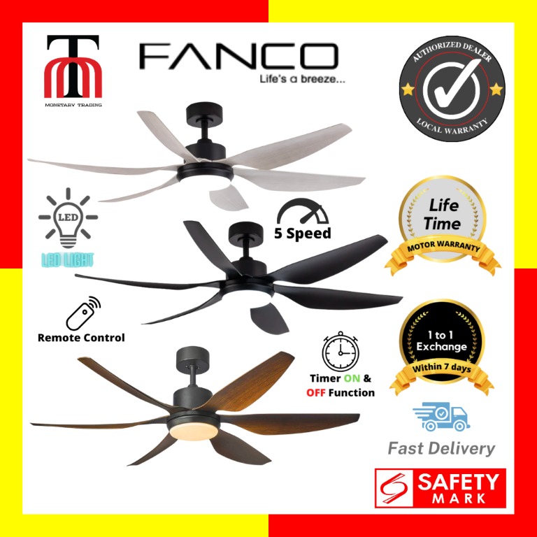 Fanco Heli/Heli Pro, Furniture & Home Living, Lighting & Fans, Fans on ...