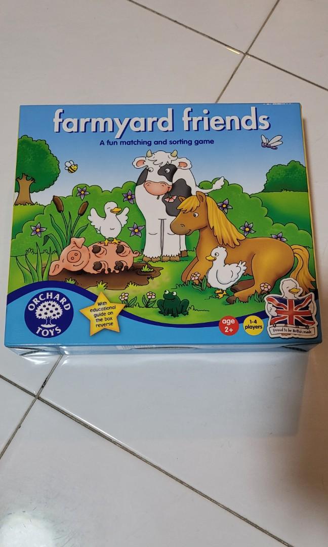 Farmyard friends- matching and sorting game by orchard toys, Hobbies ...