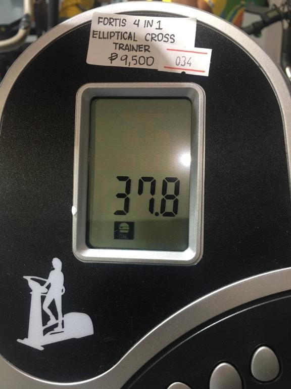 Fortis 4 in 1 Elliptical Cross Trainer, Sports Equipment, Exercise ...