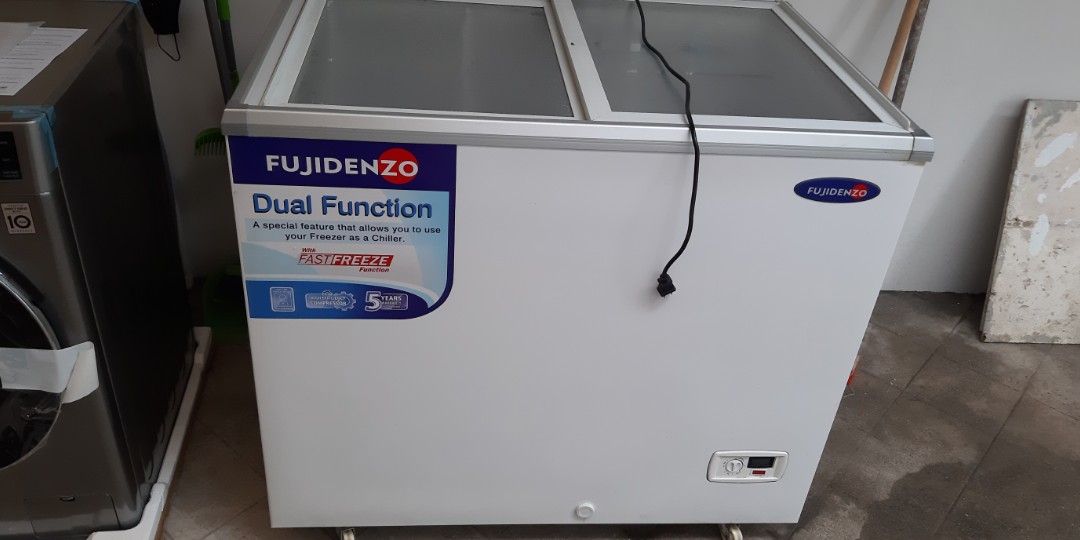 Fujidenzo Chest Freezer 18cu ft, TV & Home Appliances, Kitchen ...