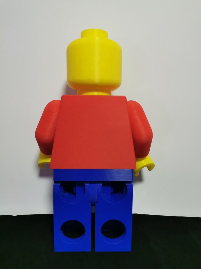 Giant Lego Man 3D printing, 興趣及遊戲, 玩具 & 遊戲類 - Carousell