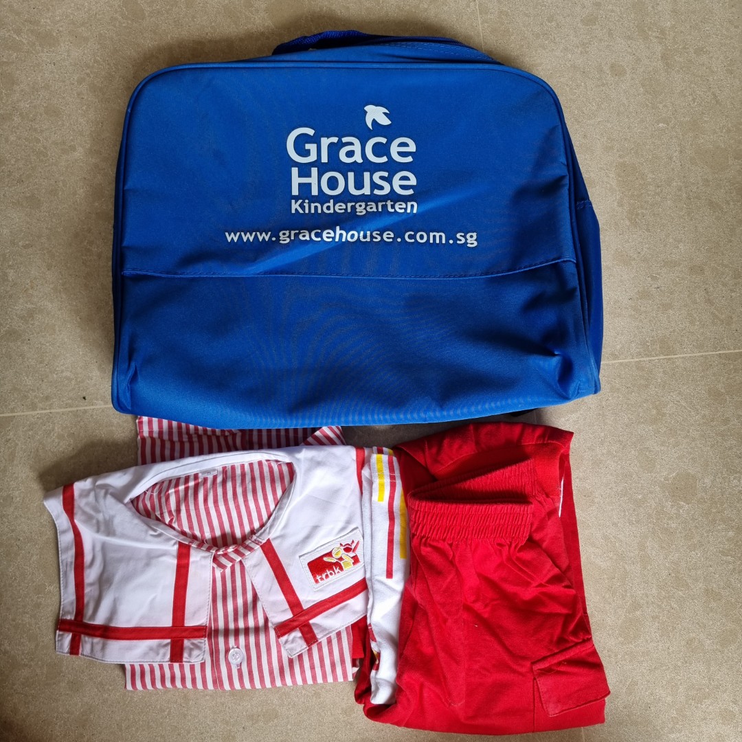 Grace House school uniform and bag, Babies & Kids, Babies & Kids ...