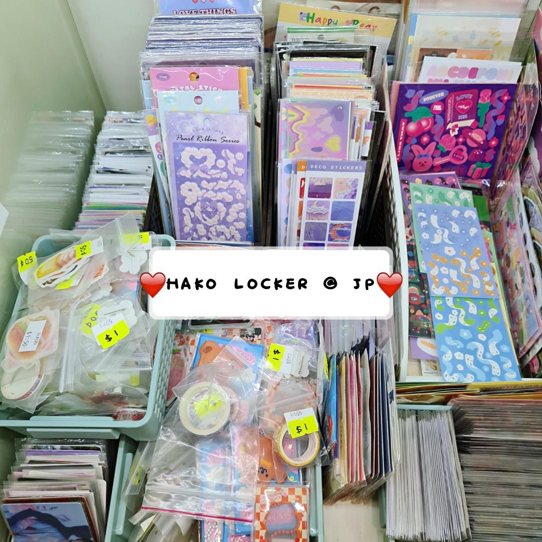HAKO LOCKER RESTOCKED @ JURONG POINT (JUNE BATCH) / NEW CUTE CONFETTI ...