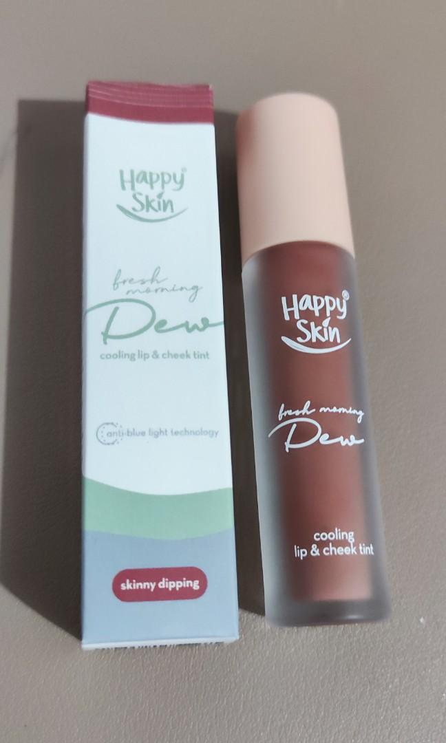 Happy Skin Fresh Morning Dew Cooling Lip Tint - Skinny Dipping, Beauty ...