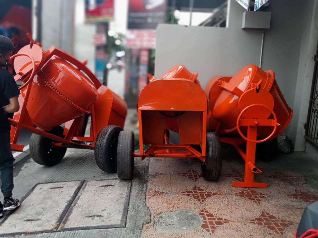 HEAVY DUTY 1 BAGGER CEMENT MIXER with Gasoline engine 7.5hp, Commercial ...