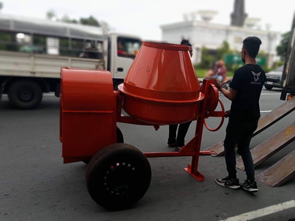 HEAVY DUTY 1 BAGGER CEMENT MIXER with Gasoline engine 7.5hp, Commercial ...
