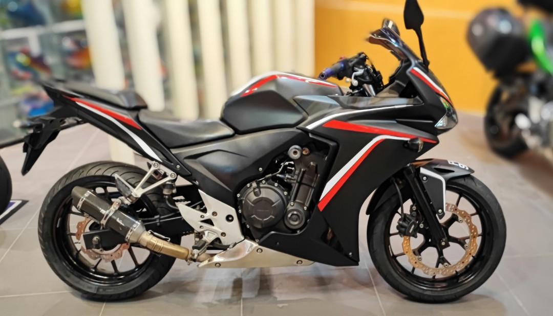 Honda CBR 500R Black Raven 2014 500, Motorbikes on Carousell
