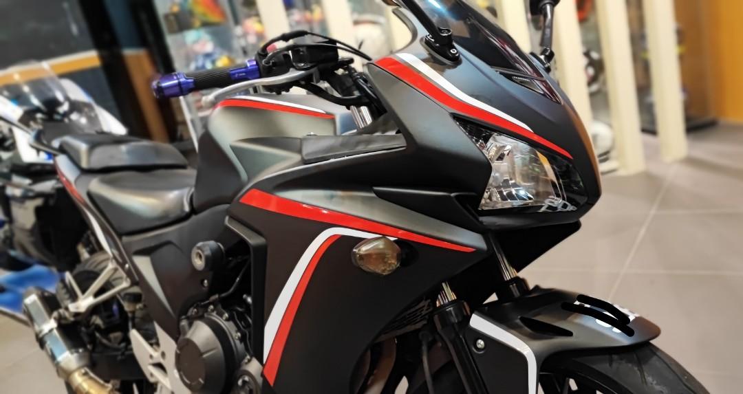 Honda CBR 500R Black Raven 2014 500, Motorbikes on Carousell
