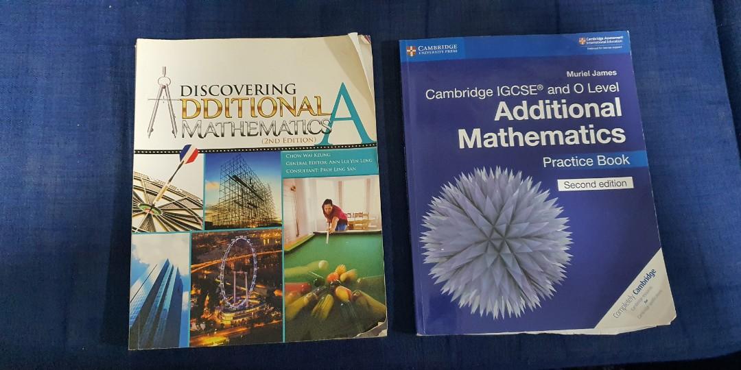 Igcse Additional Maths 0606 Hobbies And Toys Books And Magazines Assessment Books On Carousell