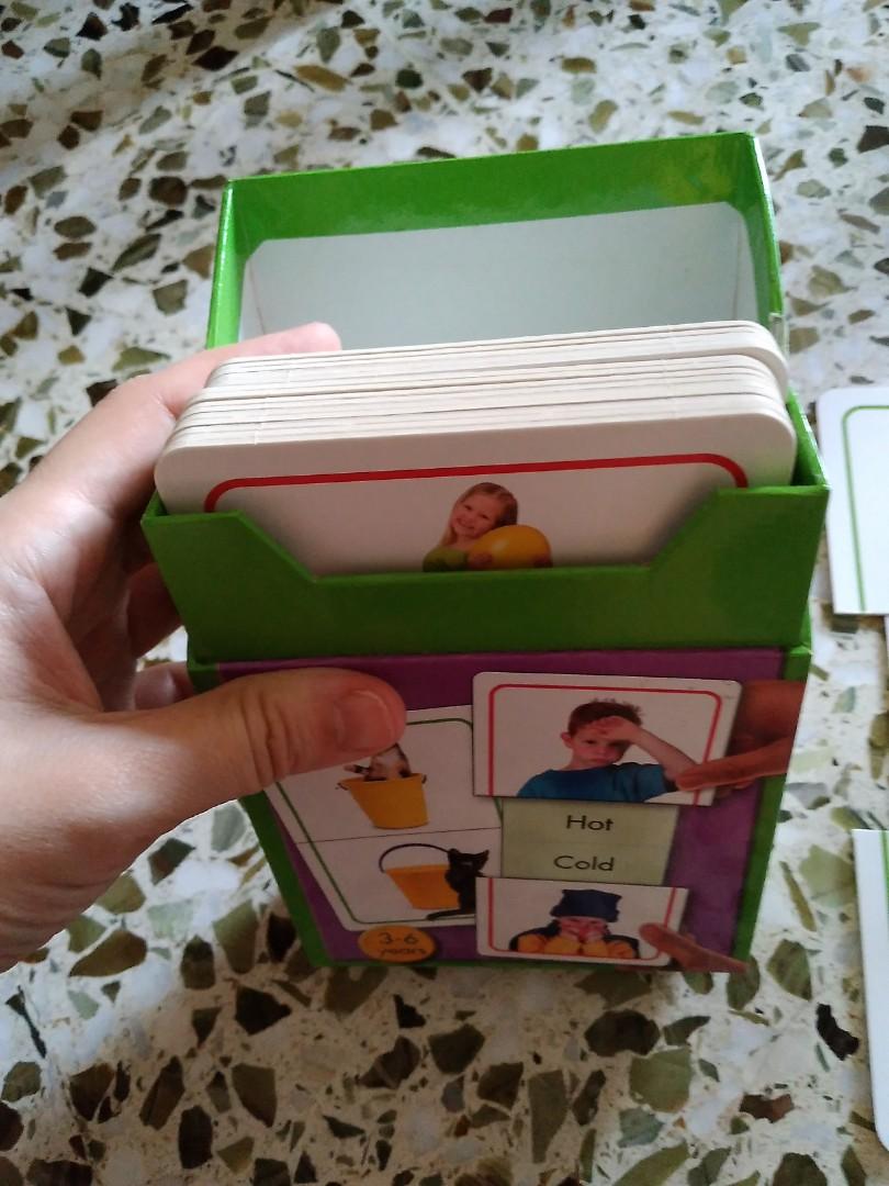 Interactive Flash cards, Babies & Kids, Infant Playtime on Carousell