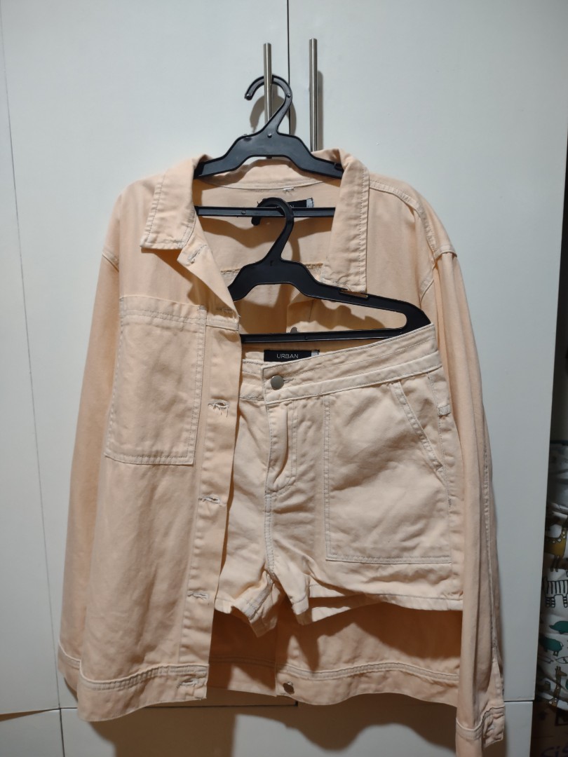 Jacket and short coordinates, Women's Fashion, Dresses & Sets, Sets or ...
