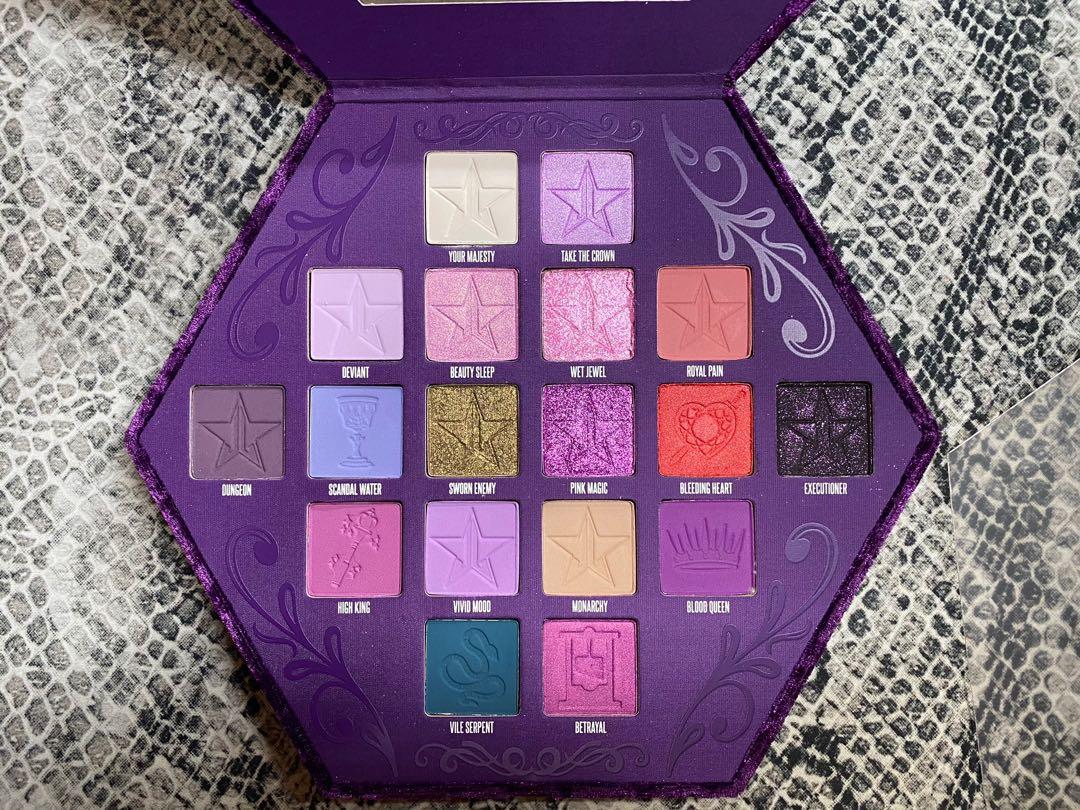 Jeffrey Star Blood Lust eye palette - New/Unused, Beauty & Personal ...