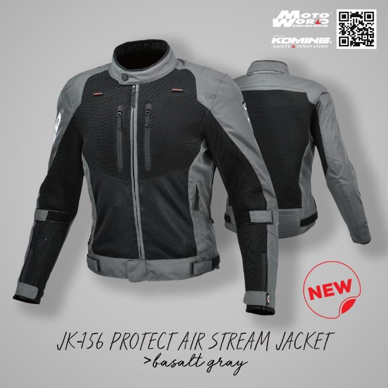 Komine JK-156 Protect Air Stream Mesh Motorcycle Riding Jacket, Motorcycles, Motorcycle Apparel ...