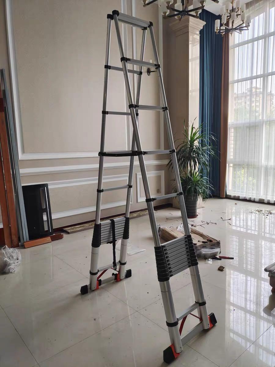 LBN: 5.8m Ladder Collapsable Stackable Extendable / Super High Ladder ...