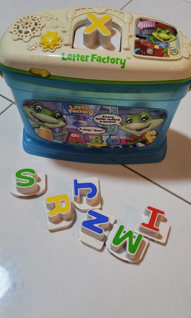 Leapfrog letter factory, Hobbies & Toys, Toys & Games on Carousell
