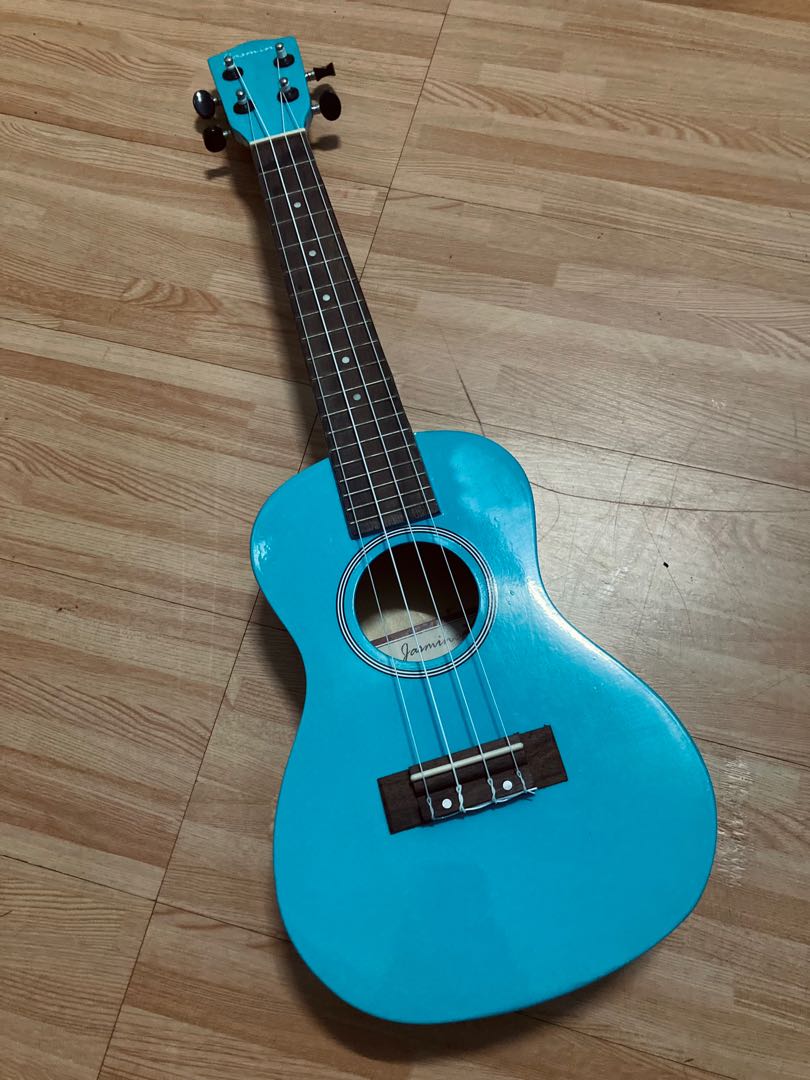 Light Blue Ukulele, Hobbies & Toys, Music & Media, Musical Instruments ...