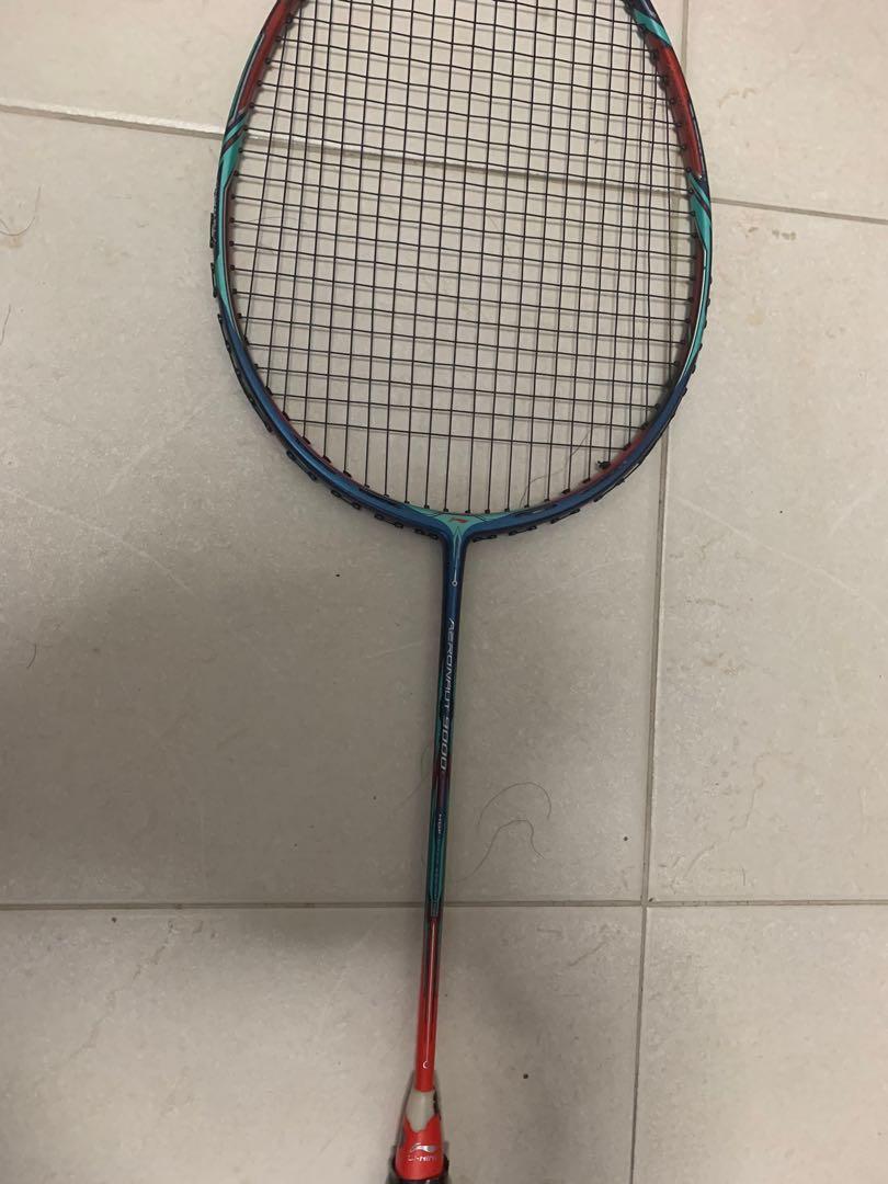 LINING Aeronaut 9000C Badminton Racket, Sports Equipment, Sports ...