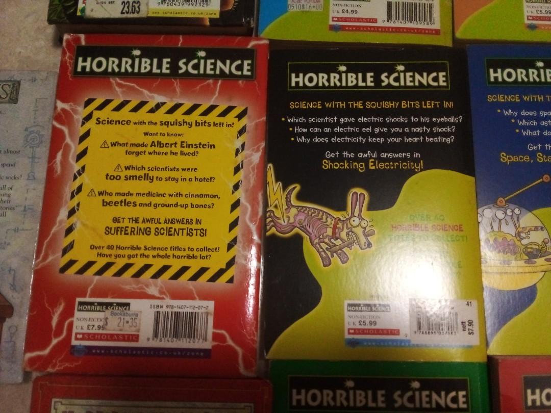 Lot of Horrible Science, Horrible Histories and Dead Famous, Hobbies ...