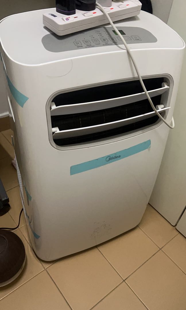 Midea 12K Portable Air Con MPPFB-12CRN1 （warranty till June 2023), TV ...