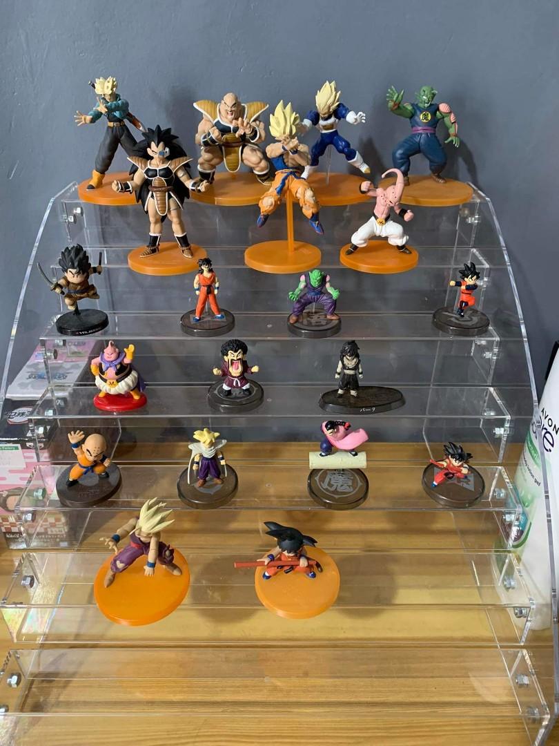 Mini dbz set with acrylic stairs, Hobbies & Toys, Toys & Games on Carousell